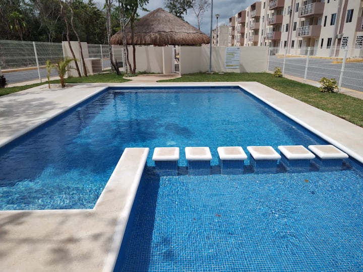 Departamento En Cancún - Cancún