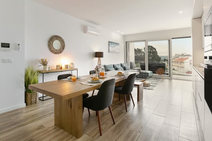 Sea & Sun Apartment - Pool With Sea View - São Martinho do Porto