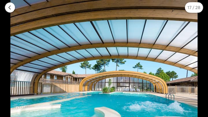 Biscarrosse-parentis Chalet T3-4pers Bord Du Lac - Parentis-en-Born