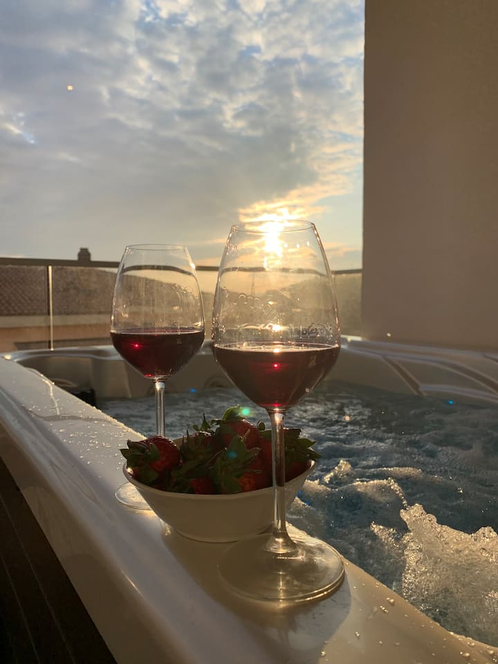 Apartment Mali Raj With Terass And Hot Tub - Baška Voda