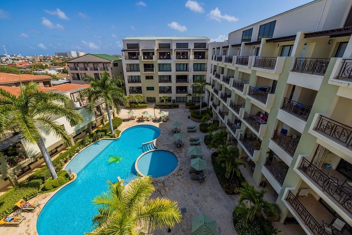 2br Condo 5* Location W/ Amazingviews ~ Pool ~ Gym - Aruba
