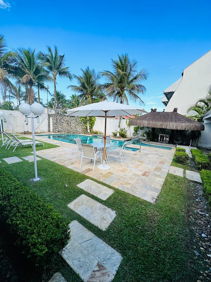 Casa No Condomínio Fechado Jardim Acapulco Guarujá - Guarujá