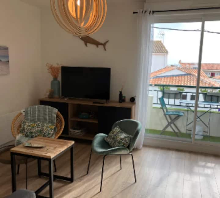 La Mouette Sablaise : Appartement Cosy Au Calme - Les Sables-d'Olonne