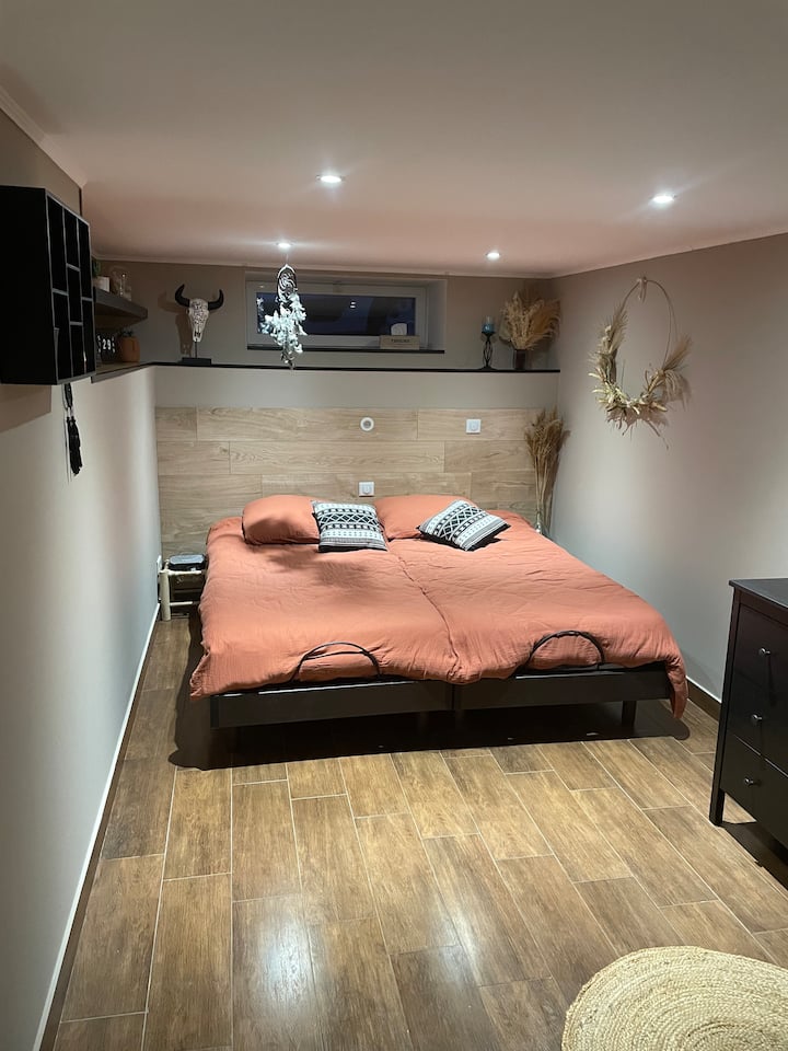 Chambre Privée Dans Maison Familiale Déco Bohème - Thionville