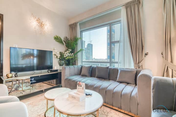 Steps-away To Metro Station 2br & Nearby Beach - Dubai Marina
