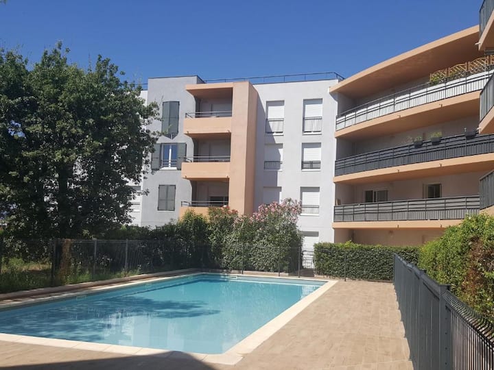 Appartement.60m², Piscine, Terrasse, 6 Pers - Puget-sur-Argens