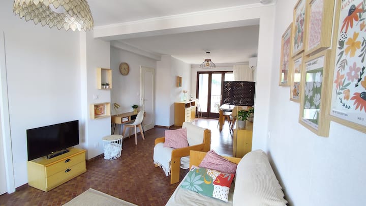 T3 Port D'avall Parking Piscine Clim 200 M Plage - Collioure