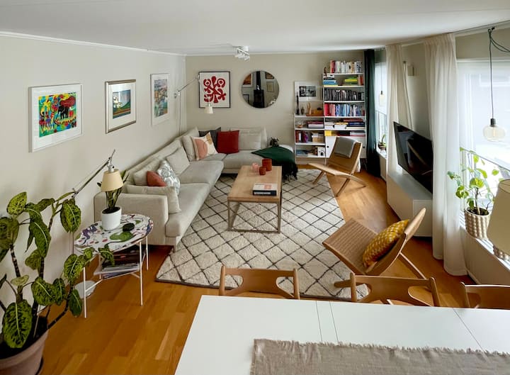 Barnvänligt Kedjehus Nära Havet - 哥特堡