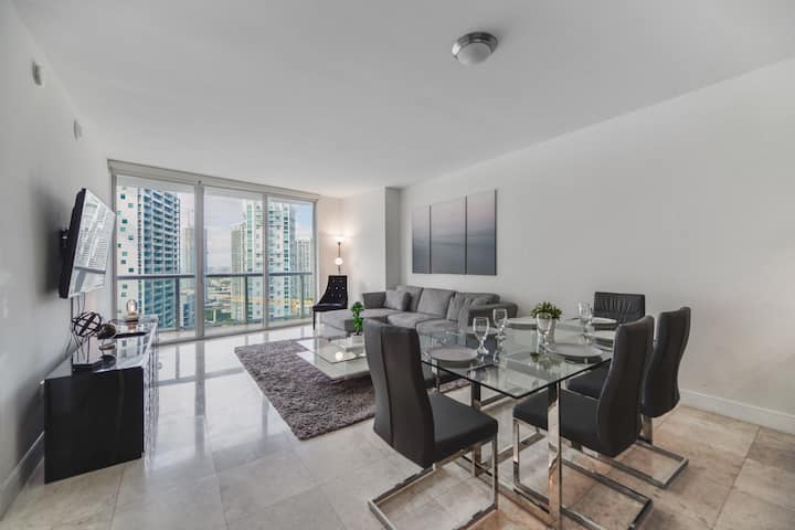 Brickell Icon 1 Bedroom Lux Condo - Miami