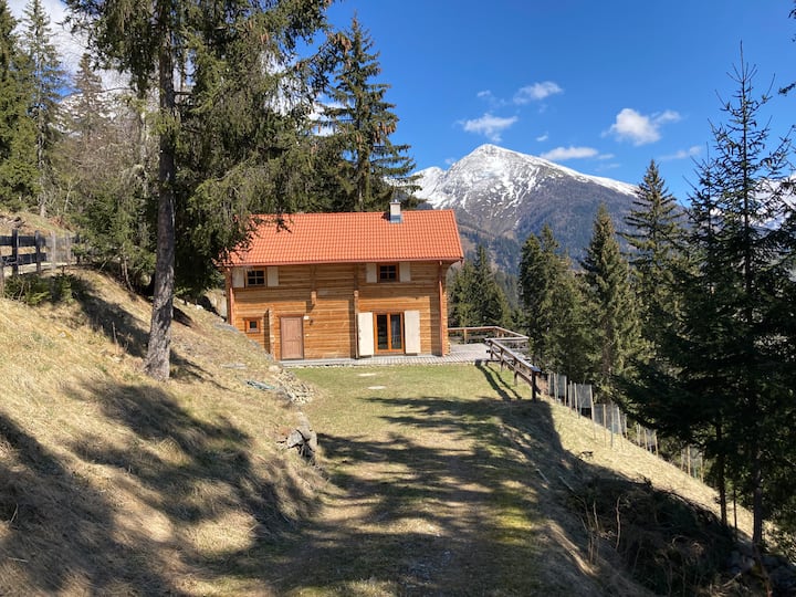 Mountain Chalet Made Of Solid Wood With Sauna - Austria