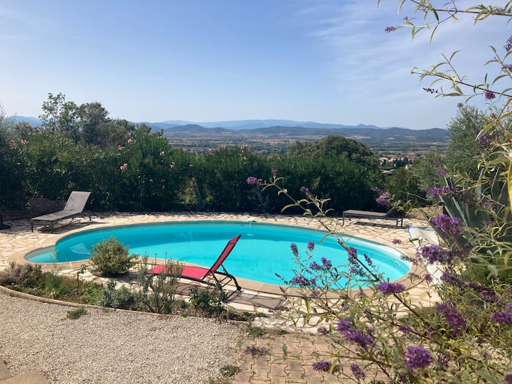 Villa Plain-pied Vue Panoramique Exceptionnelle - Barjac