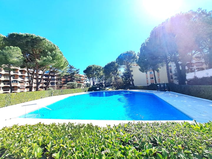 Riviere 2p, 36m2, Sud, Clim, Park, Piscn - Mandelieu-La Napoule