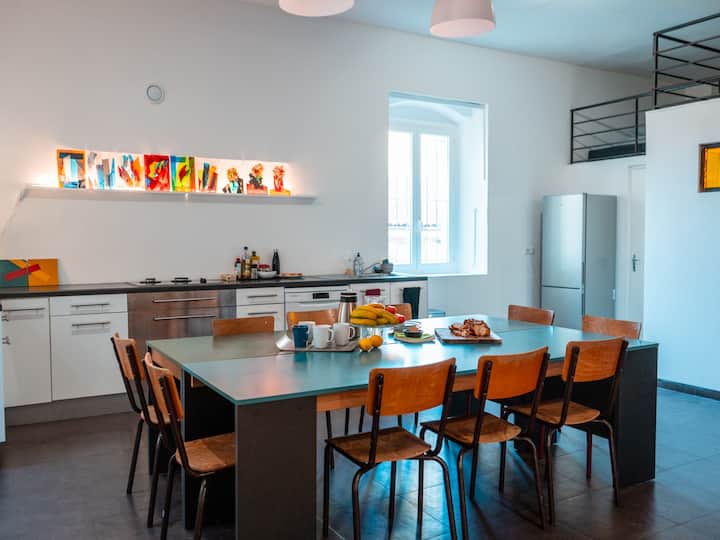 Grand Loft Proche Gare, Panier Et Vieux-port - Marseille