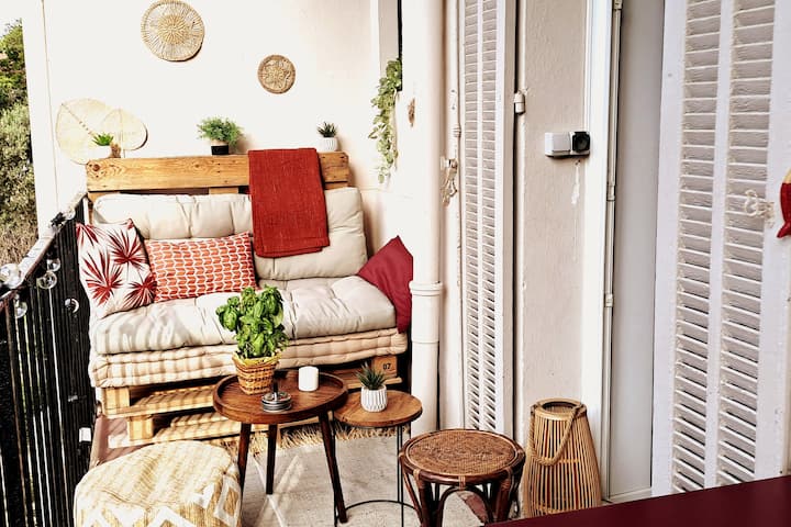 Appartement-le Mourillon, 73m² 5mn Plage - Toulon