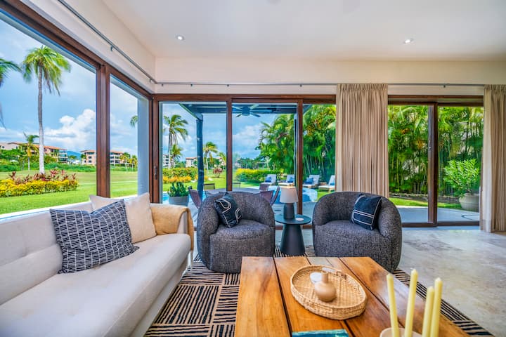 Lux 5-star Villa: In Gates-staff-bch Clubs-golf + - Punta Mita
