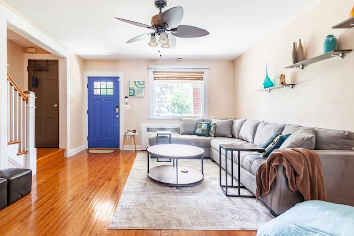 Modern Dc Row House - Prime Location, Free Parking - Silver Spring, MD