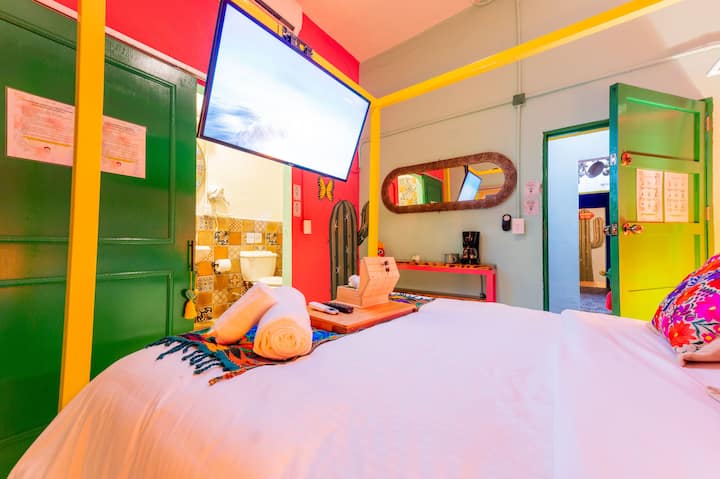 Casa Colibrí Malecón Mini Suite #8 + Downtown - Puerto Vallarta