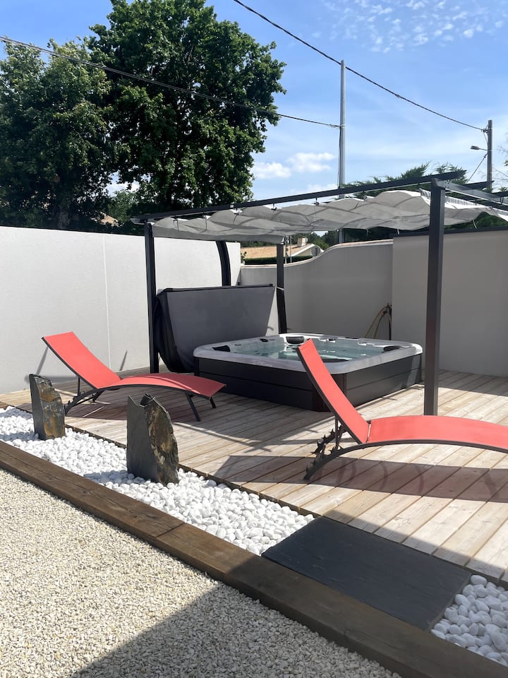 Maison Individuelle Avec Jacuzzi - Gujan-Mestras
