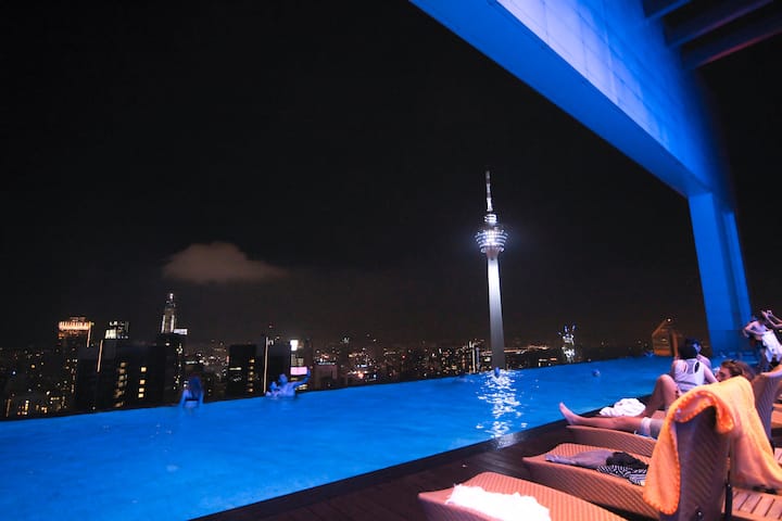 Platinumsuiteluxuryhouse#klccinfinitypool 2br - Kepong
