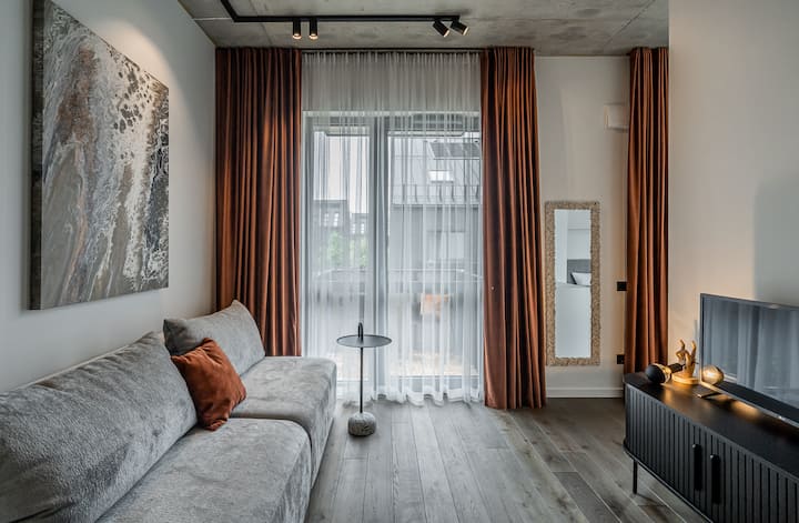 River Rock 1bdrm Apt. In Vilnius - Lithuania