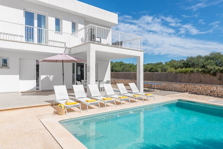 Stunning Villa Marianella, Pool, Ac, Bbq, Wifi - Cala d'Or