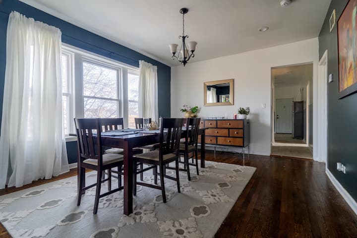 Stylish Space 3br Apt|15 Mins Dt|near Expwy - Hegewisch - Chicago