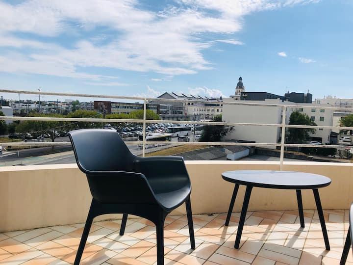 Joli T2 Pour 4 Pers Au Centre De La Rochelle - 라로셸