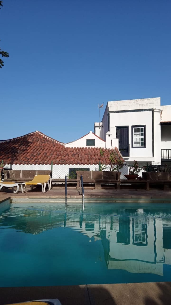 El Dornajo, Estiloso Apartamento En Casona Antigua - Güímar