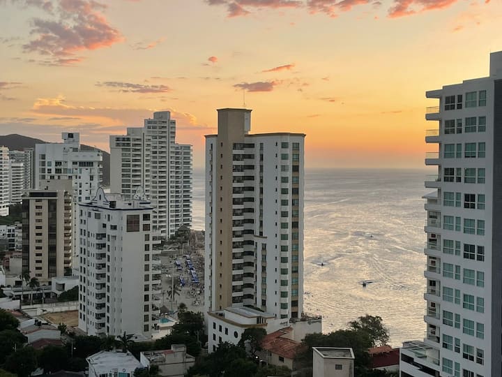 Ocean View, Remote Work In Rodadero - Santa Marta, Colombia