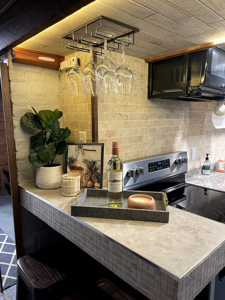 "The Hideaway" Modern Apartment W/sauna And Grill - Troy, NY