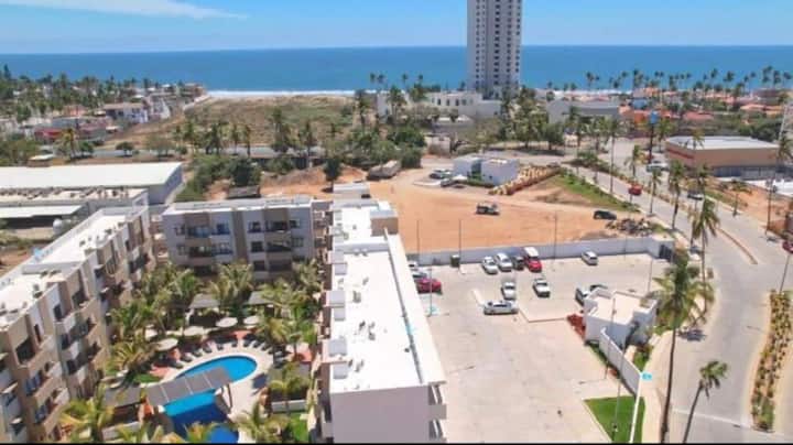 Depto A Marina Mzt, Playa A 5 Min, Alb C/clima. - Mazatlán