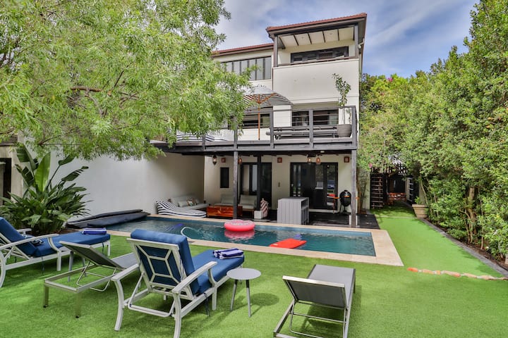 Gorgeous 4 Bed Beach House - 3min Walk To Beach - Cape Town