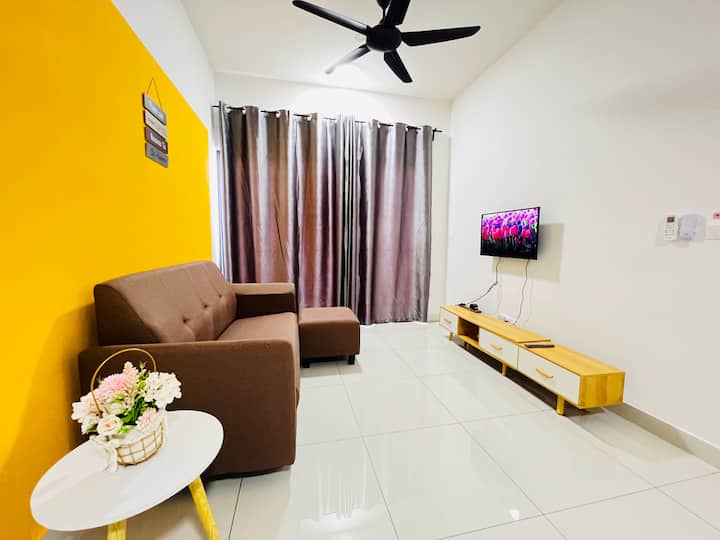 Trader Garden/c180 Cheras/3 Rooms-6pax Wi-fi Tg12 - Cheras