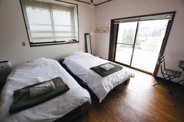 Near Station/room-b(2f)/with Free Wi-fi/2 Ppl - 고바야시시