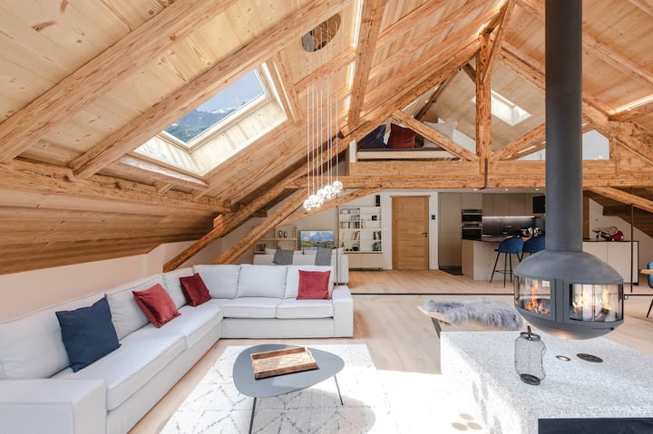 Loft Familial Quies Alba - Chamonix-Mont-Blanc