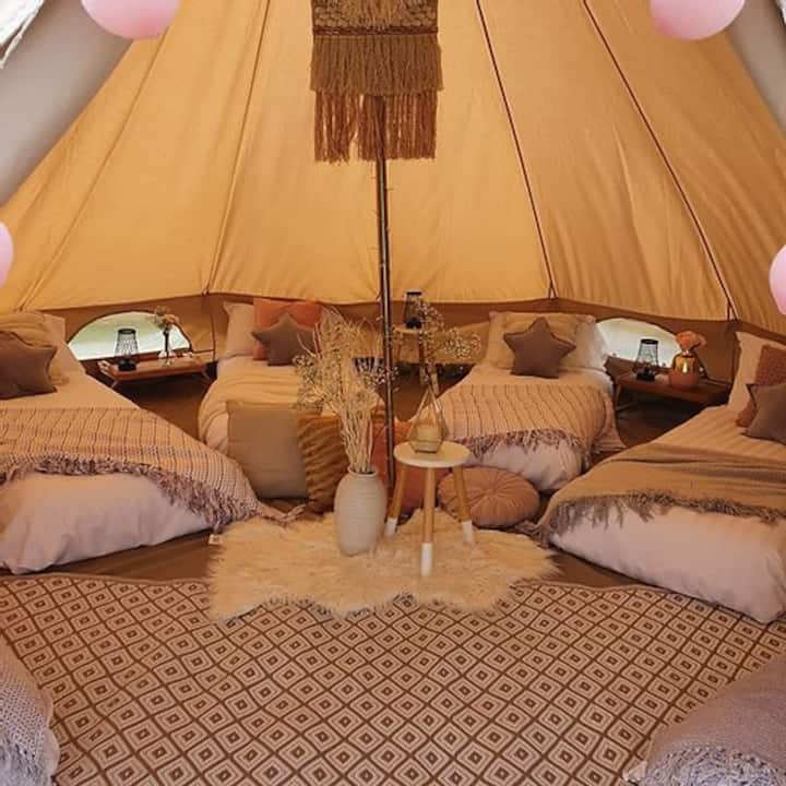 Glamping Kotimajoituksen Ohessa - Kaustinen
