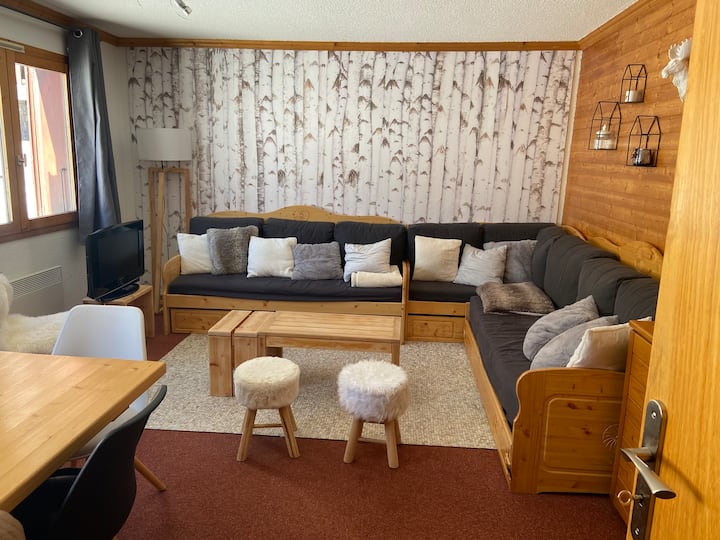 Appartement Skis Aux Pieds Hameau Méribel Mottaret - La Tania