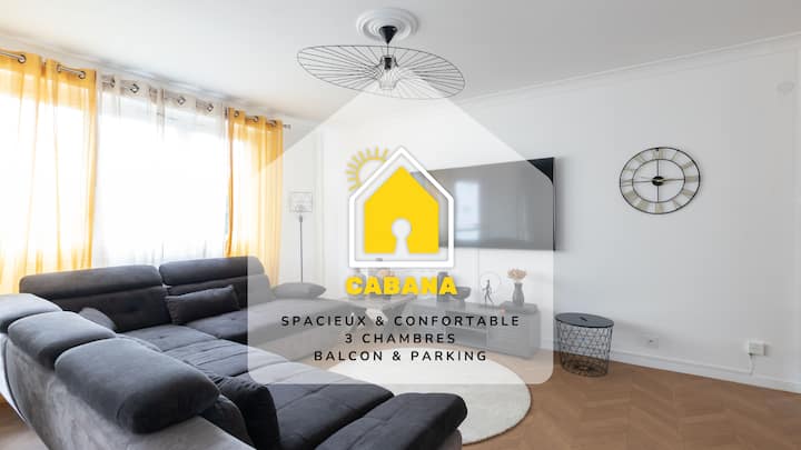 Cabana & Le Grand Appartement Lumineux - Beaujolais