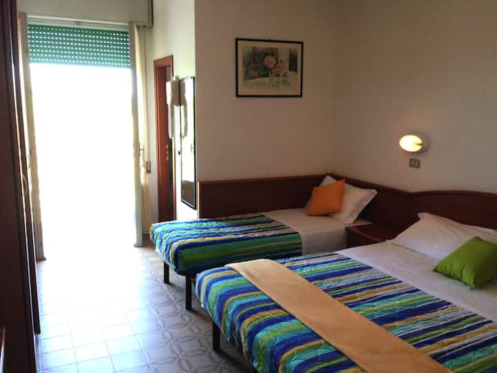 Hotel Villa Verde B&b Camera Tripla - Cervia