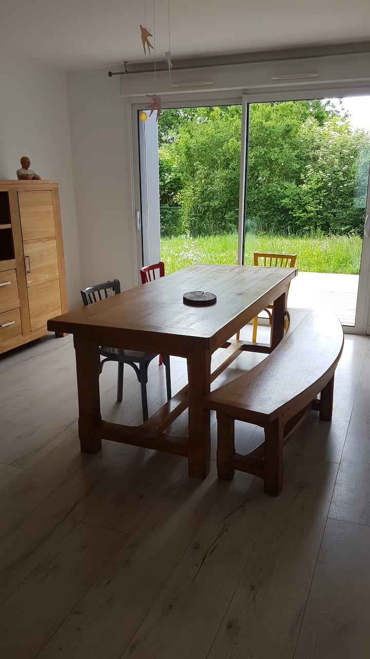 Chambre Confortable, Quartier Calme Et Bien Situé - Rennes