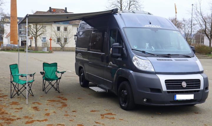 Camper Parked Outskirt Tübingen - Tübingen