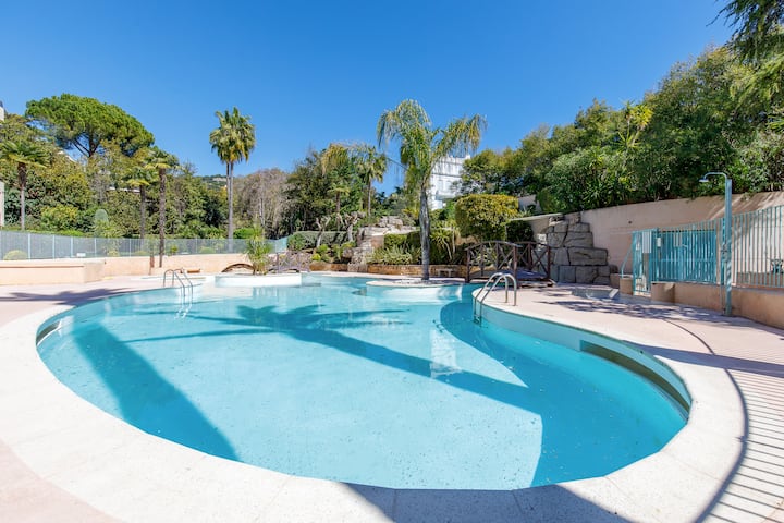 Cannes, Piscines, Terrasse, Tennis, Parking, A/c - 坎城