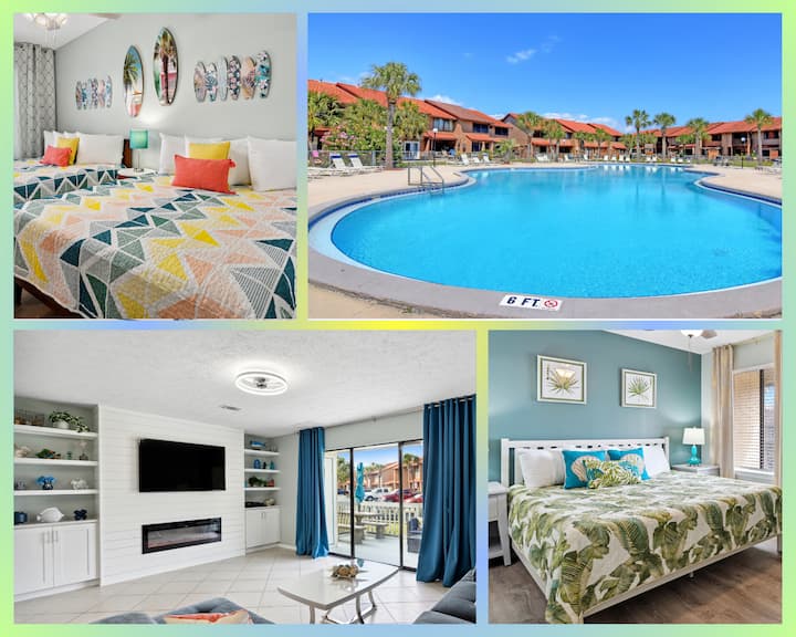 ~Beach Breeze Retreat ~ Upscale Resort ~ 11pools ~ - Panama City Beach, FL