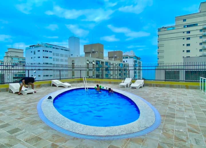 2010 Vista Incrível + Estacionamento - Guarujá