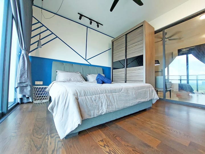 Almas Suites C1211 Puteri Harbour, Wi-fi, Netflix - Johor