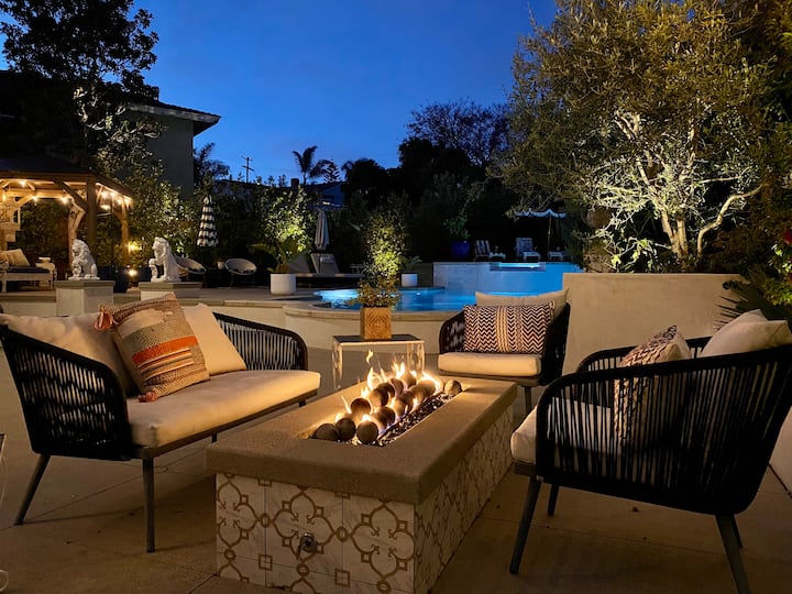 4br W/ Saltwater Pool + Lanai & Bar~2 Mi To Beach - Oceanside, Californie