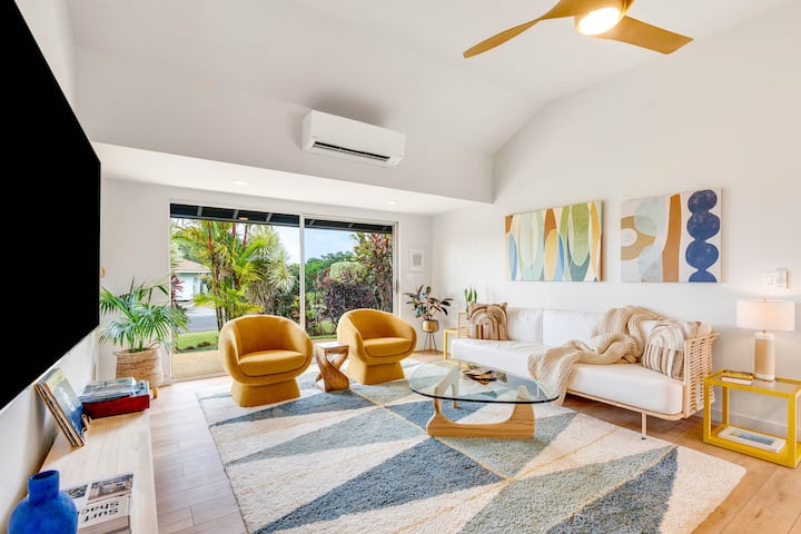 Cool, Lo-fi Styled Surf House - Ka Hale Nalu - Kauai, HI