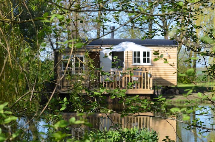 Kent Shepherds Hut - Romantic Escape -Willows Rest - Shepherd's huts (U ...