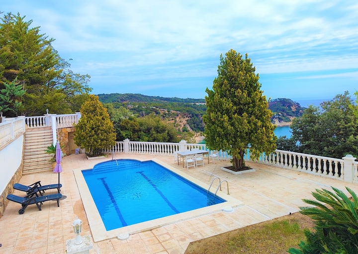 Casa Con Piscina Y Tenis Totalmente  Privado - Tossa de Mar