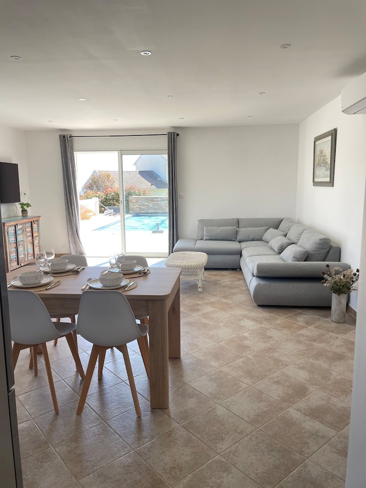 Appartement T3 En Rdc De Villa - Bastia